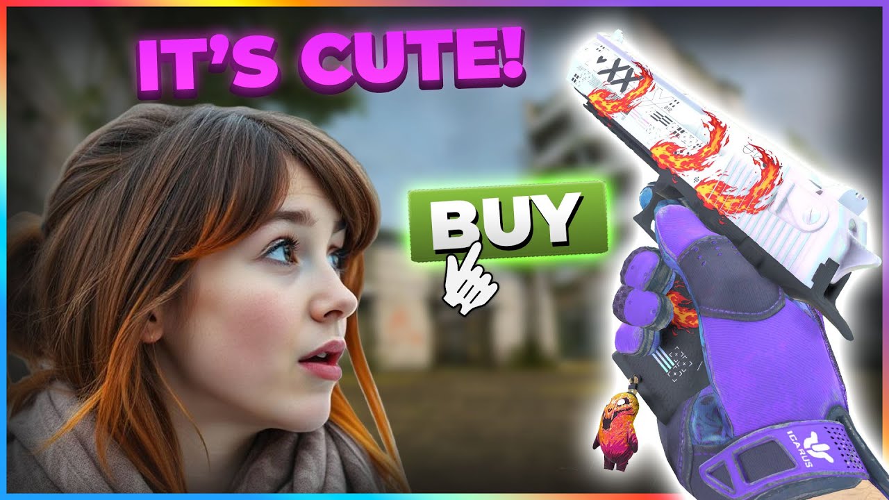 I taught my GIRLFRIEND CS2 SKIN TRADING and she made ___ $ - YouTube