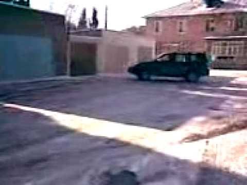 Toyota prado drifting
