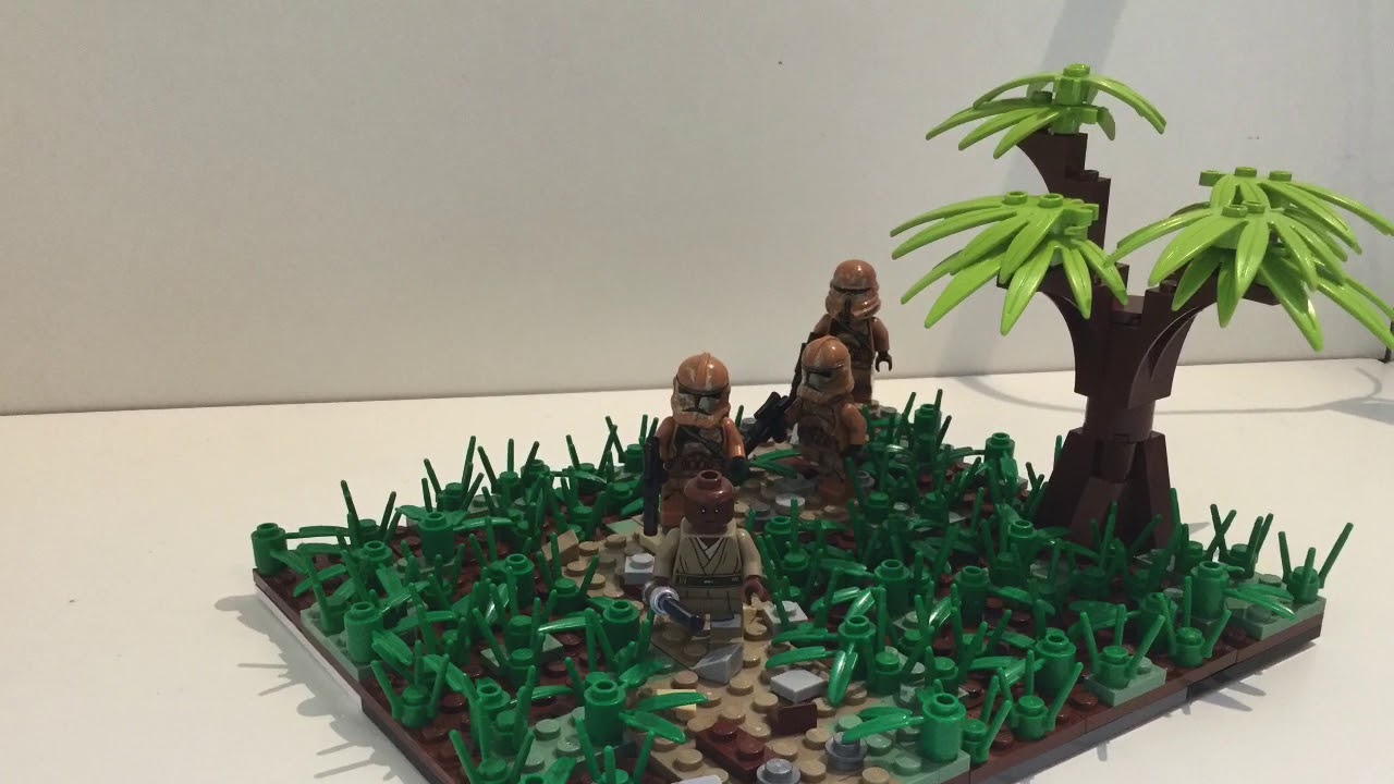 LEGO Star Wars mini moc with mud troopers - YouTube