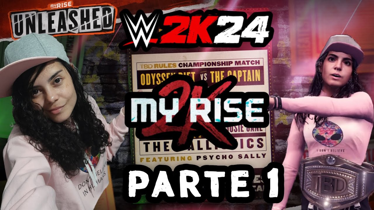WWE 2K24 - My Rise Parte 1: O Início - YouTube