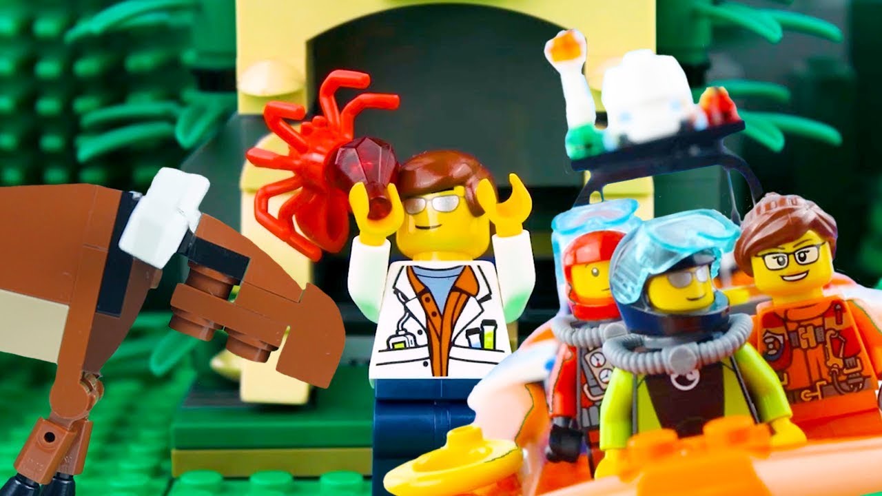 LEGO City Wild Adventures STOP MOTION LEGO Exploring Wilderness! | LEGO ...
