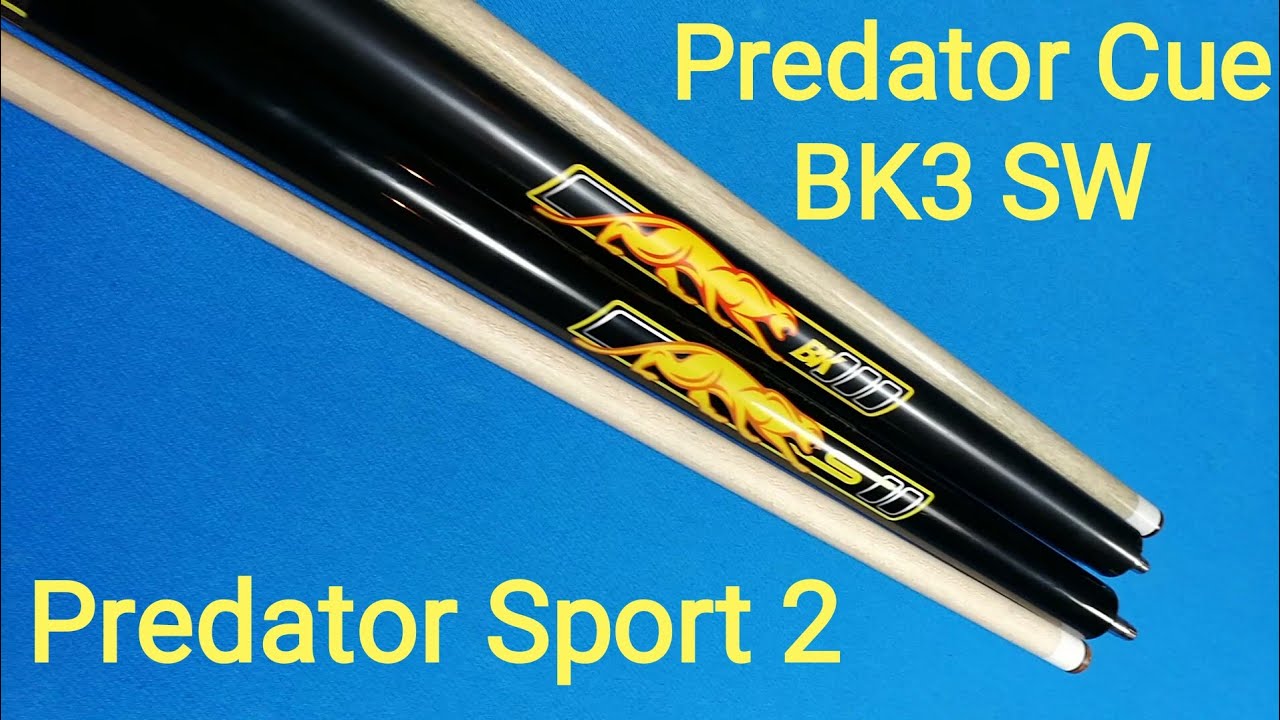 Stick billiard Predator Sport 2 Vs Predator BK3 SW - YouTube