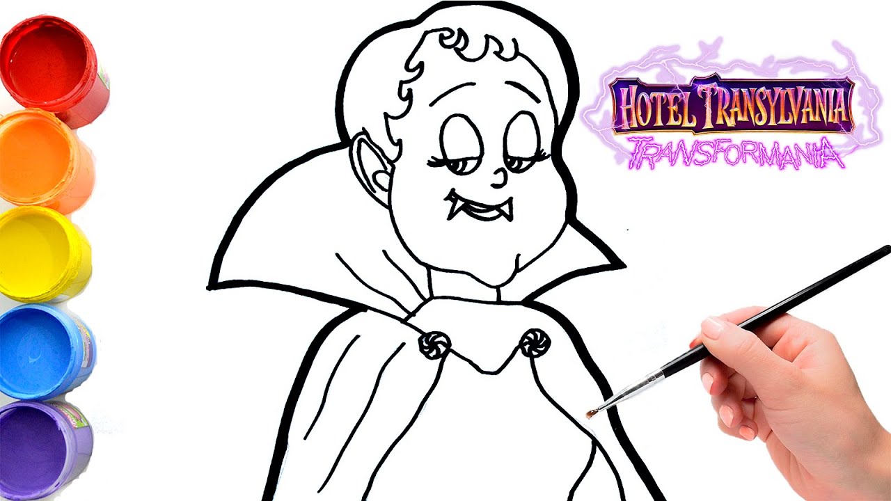 🔴🔴 How To Draw CAPTAIN ERICKA Monster | HOTEL TRANSYLVANIA 4 ...