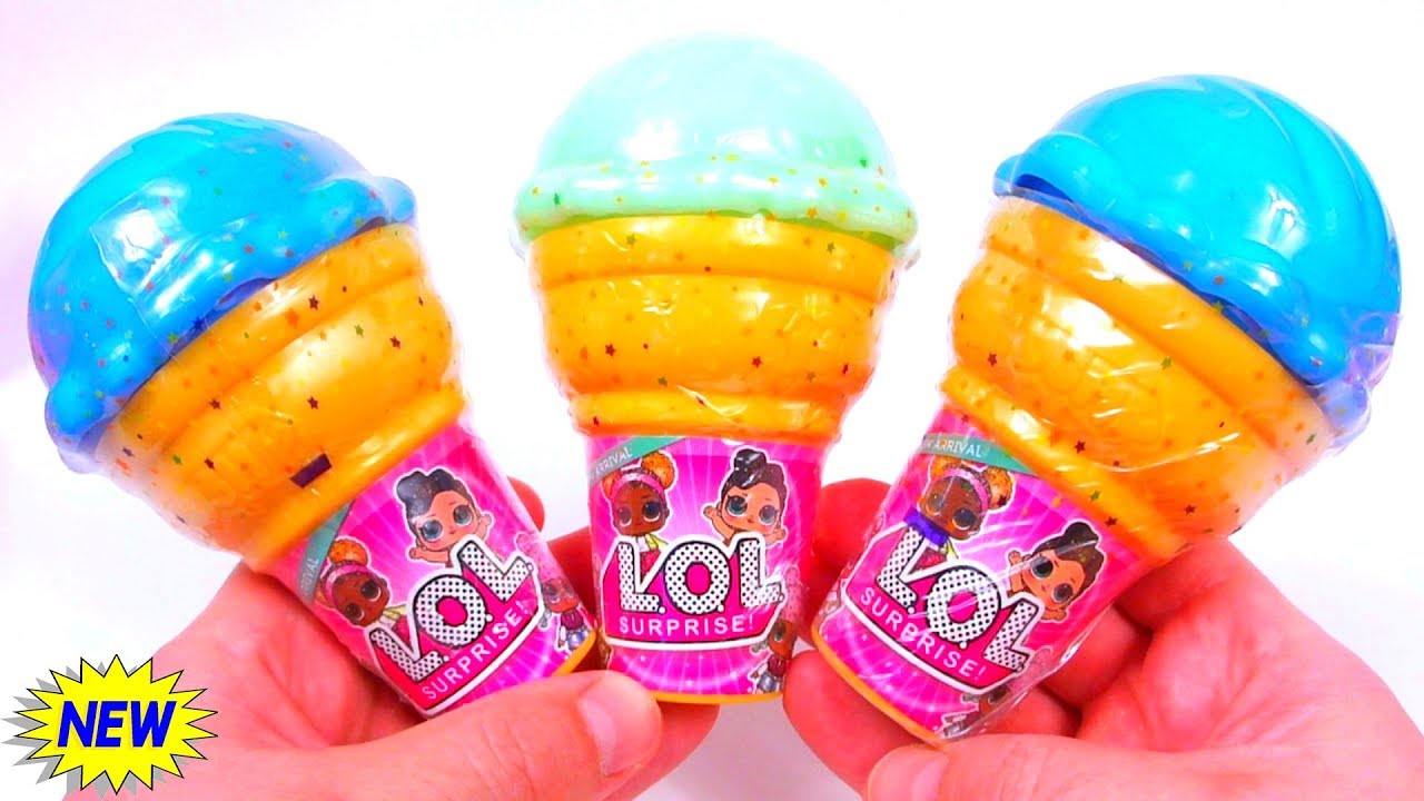 LOL SURPRISE ice cream FAKE Unboxing !РАСПАКОВКА НОВИНКА! Видео c ...