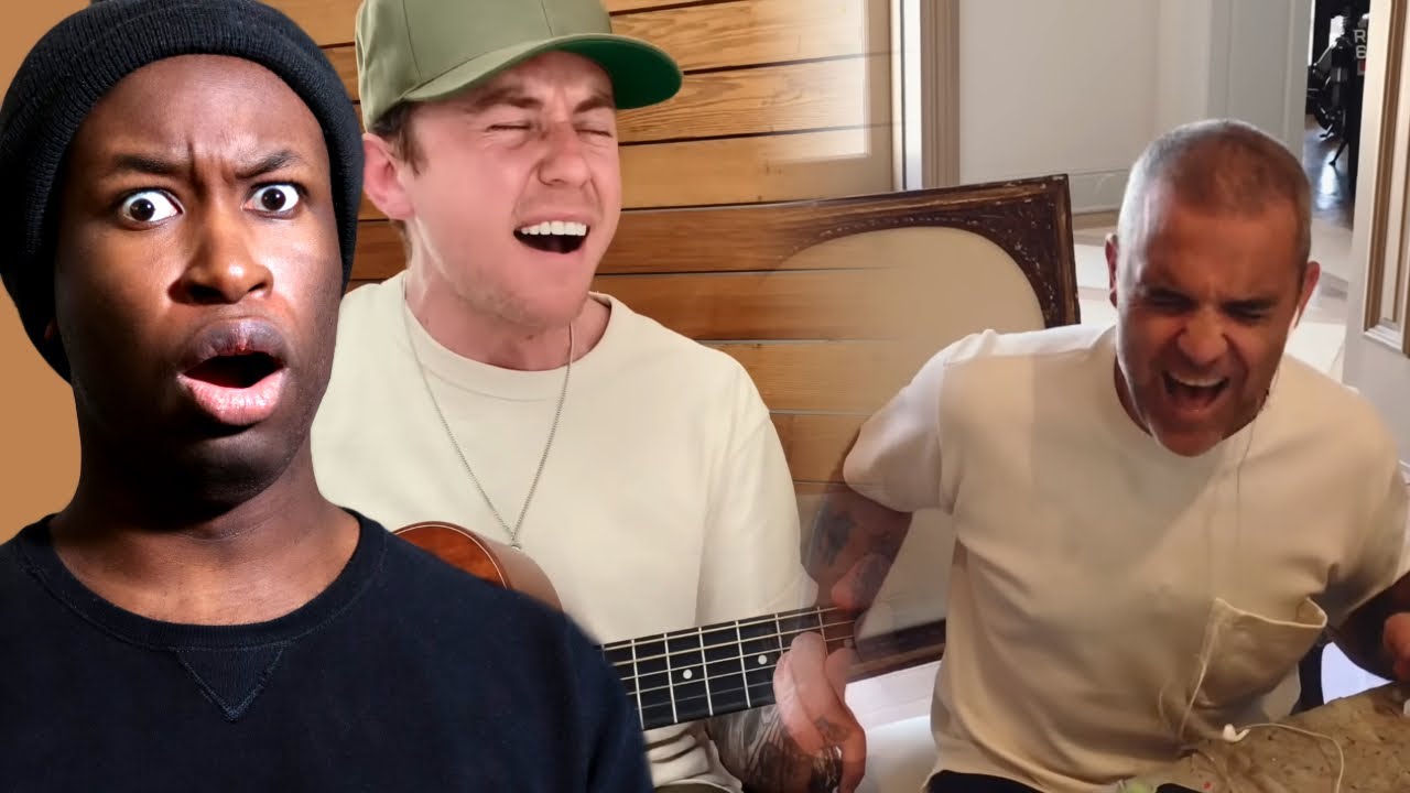Danny Jones, Robbie Williams & Chris Kamara - History | REACTION - YouTube
