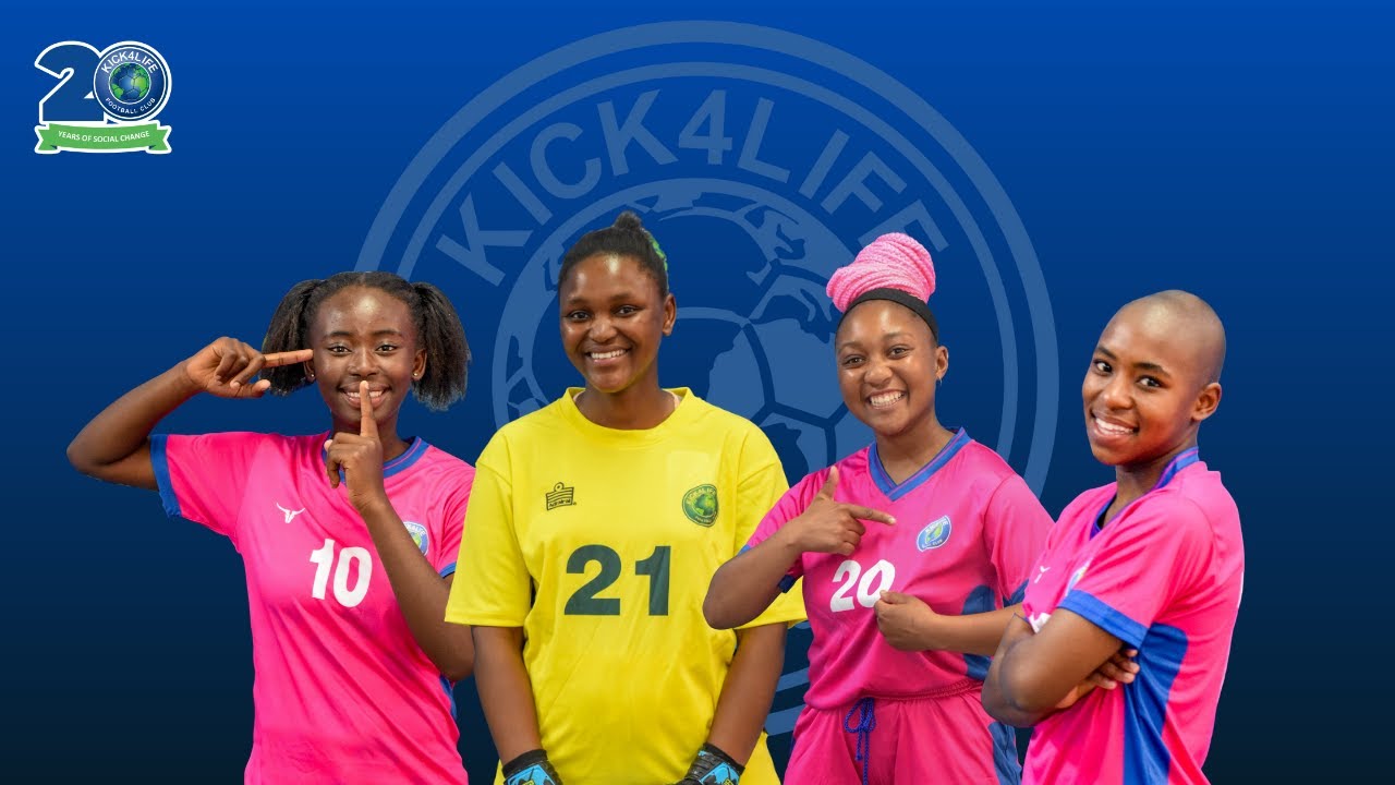 Kick4Life Unveils New Senior Women's Players - YouTube