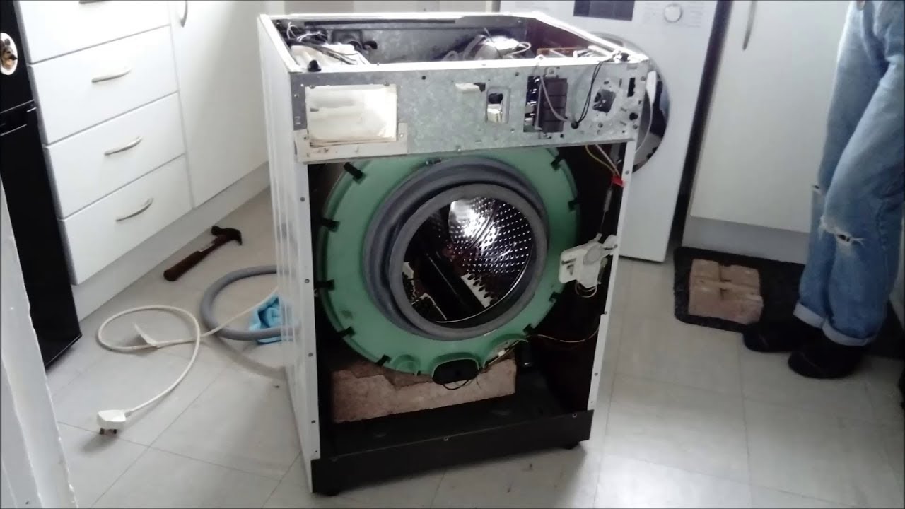 my hotpoint 1000 de luxe WM23W (aquarius ultima), restoration part 1 ...