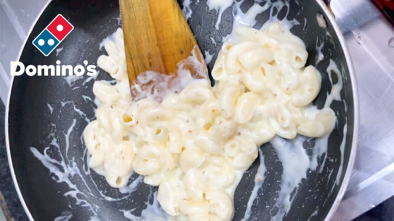 Domino’s style white sauce pasta recipe || 1minute recipe || Easy white ...