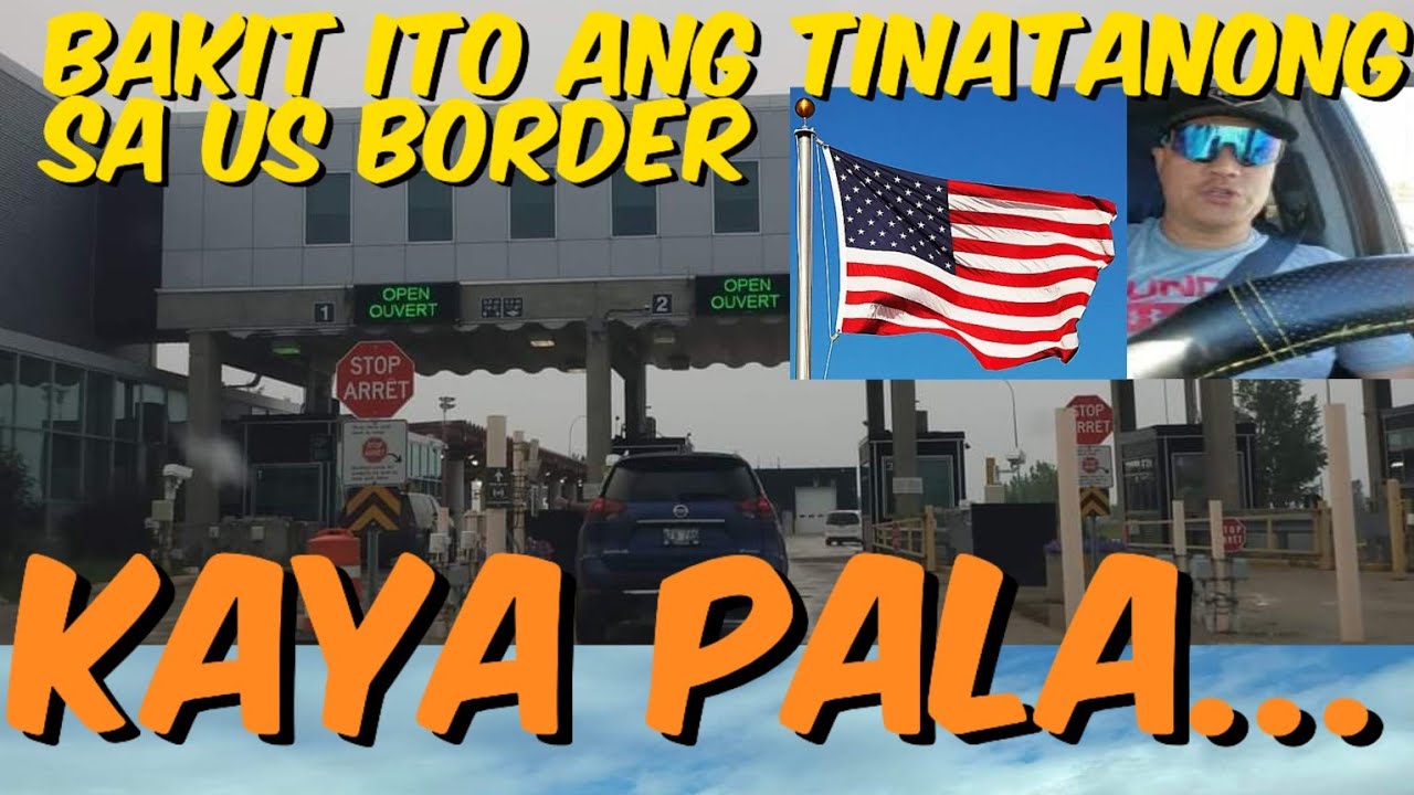 USA 🇺🇸 Border Questions & TIPS Explained || TIPS on how to answer the ...