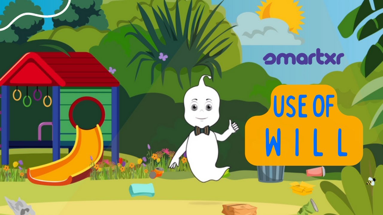 Use of will Kids English Animated Video - SmartXR Kids - YouTube