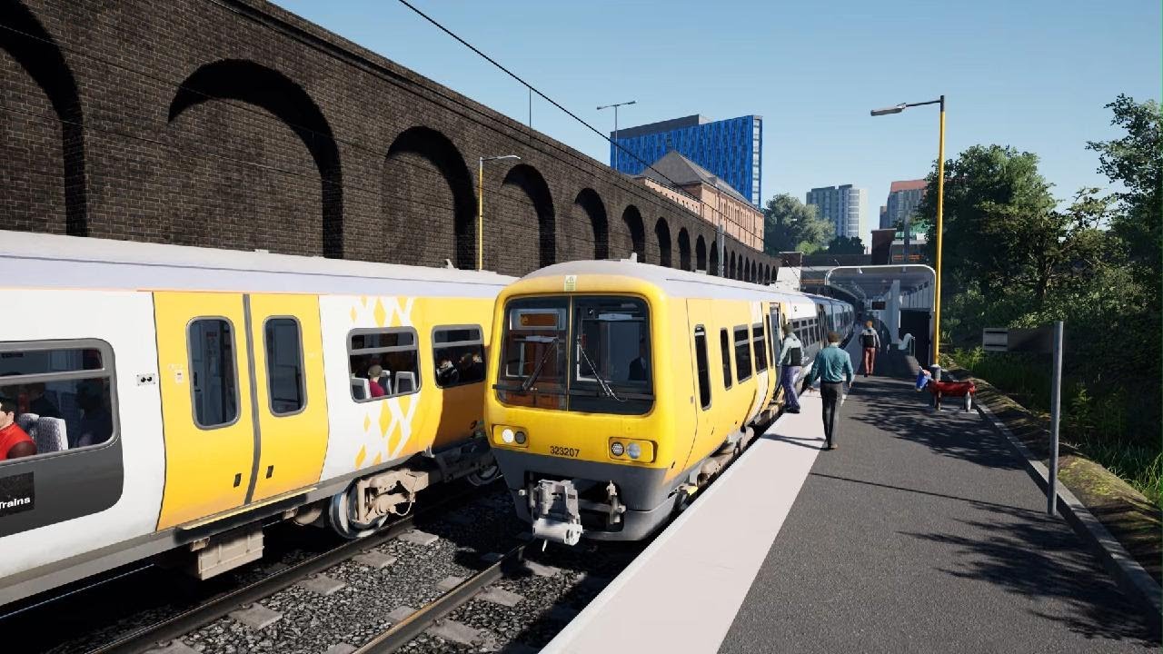 Train Sim World 3 Class 323 Four Oaks - Longbridge AWS DSD DRA TWPS PIS ...
