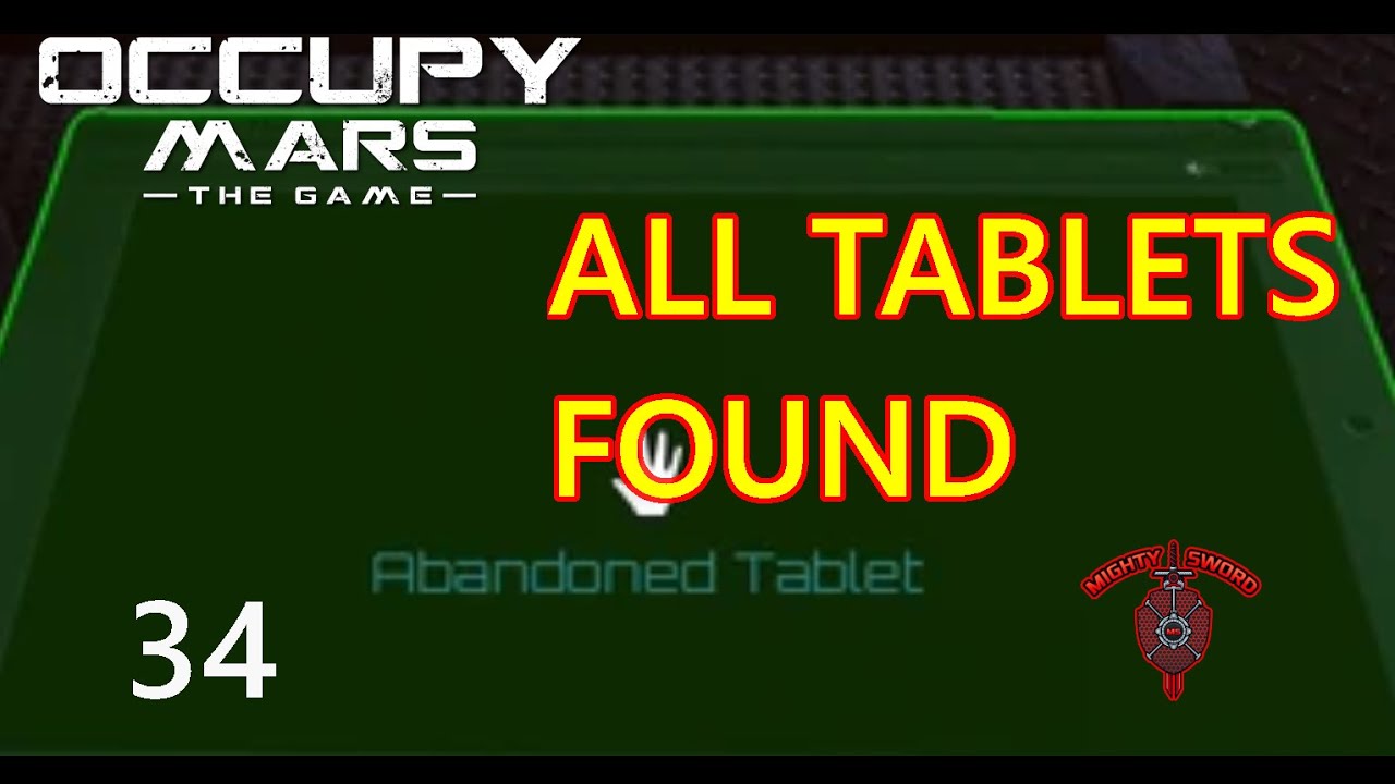 All Blueprints Found on MARS - Occupy Mars Day 34 - YouTube