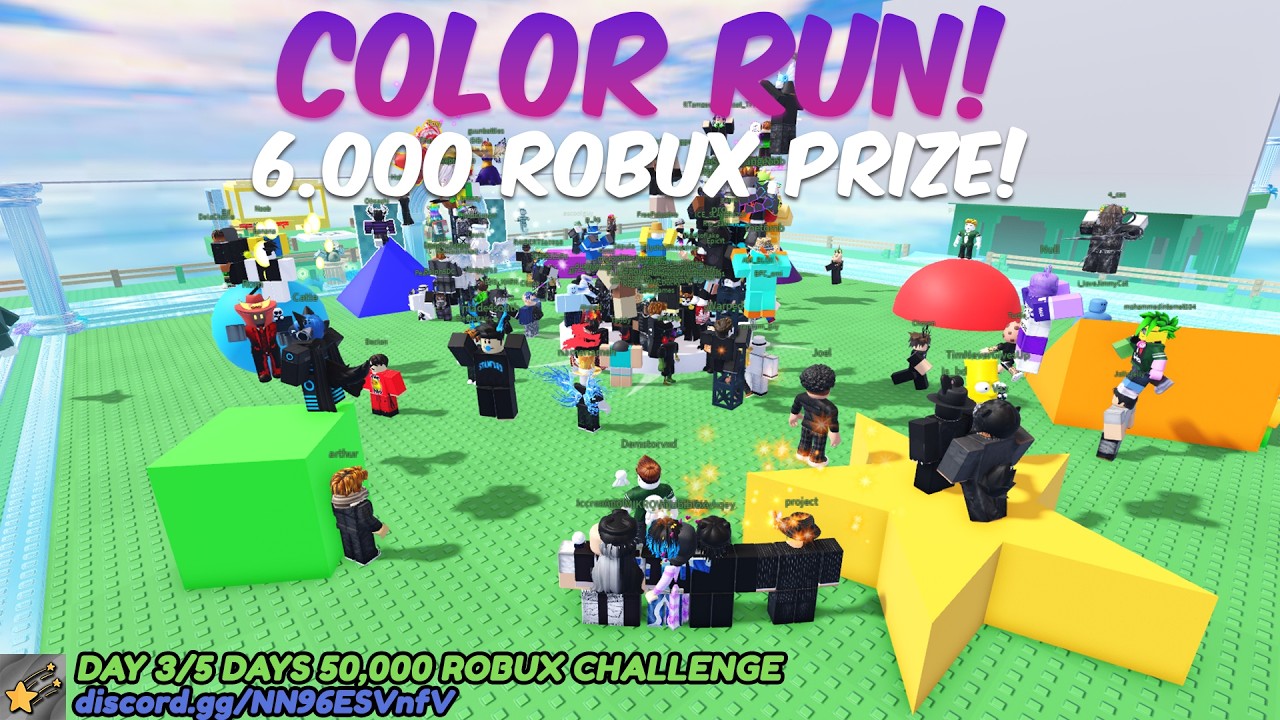6,000 ROBUX EVENT! - YouTube