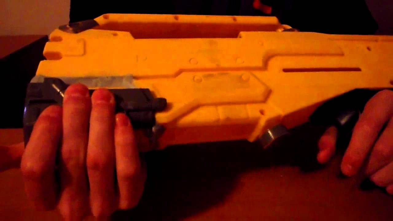 How To: Make A Halo Nerf Battle Rifle BR55 (A Peerless Working Replica ...
