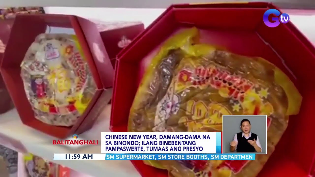 Chinese New Year, damang-dama na sa Binondo; ilang binebentang ...