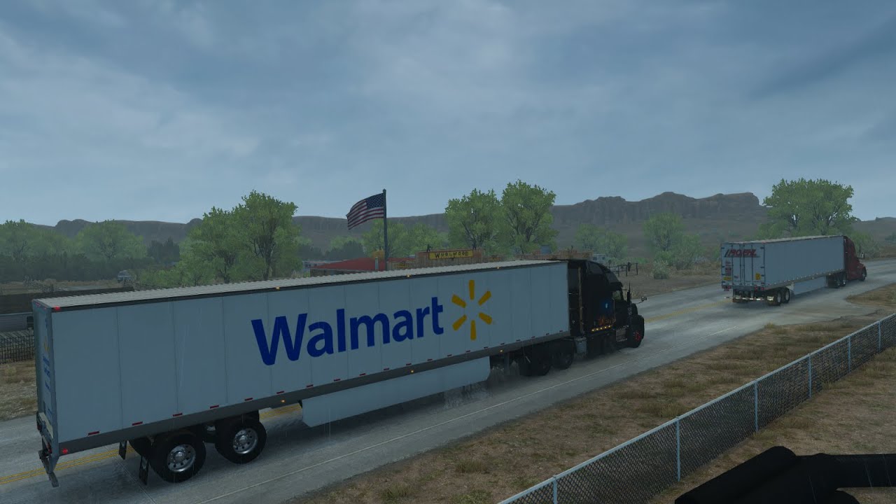 Walmart Haul! Life of a ATS Truck Driver! - YouTube