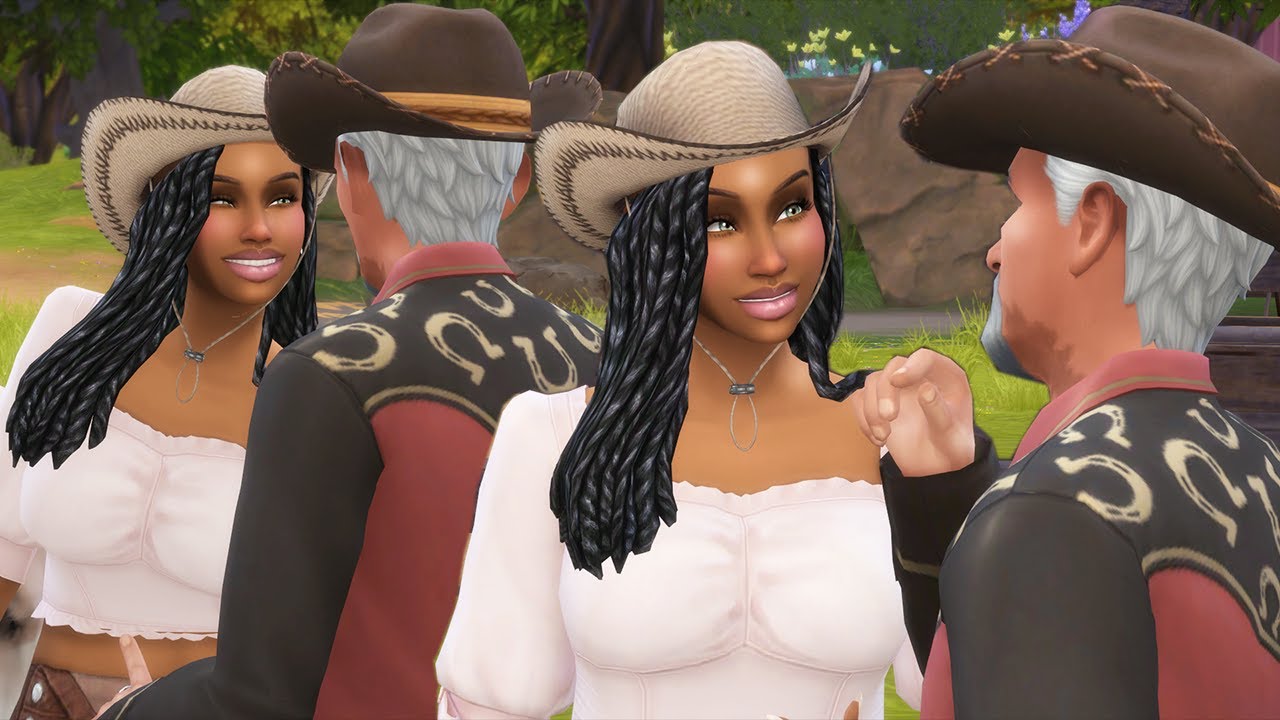 OLD SUGAR DADDY VIBES | The Sims 4: Horse Ranch #1 - YouTube