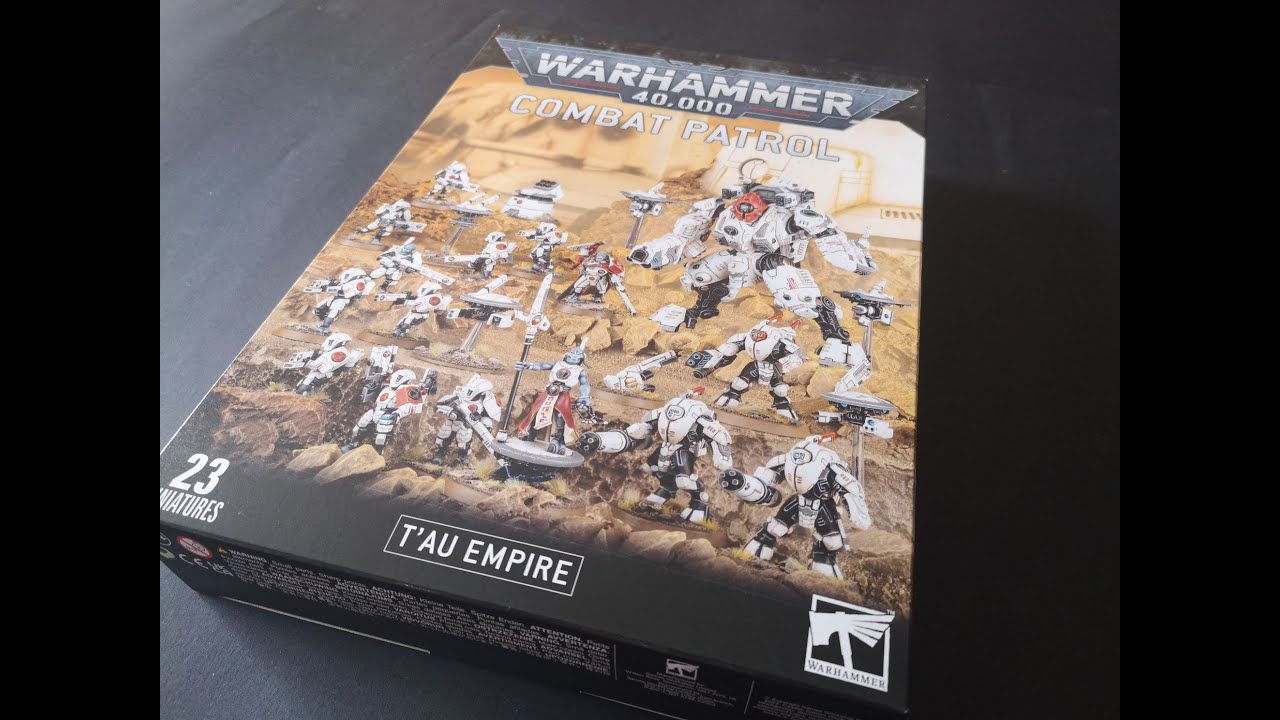 Combat Patrol: T'au Empire Unboxing Warhammer 40,000 Games Workshop ...