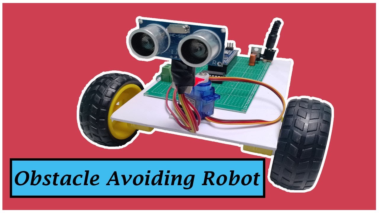 Obstacle Avoiding Robot Techshow Electronics Arduinoproject Youtube