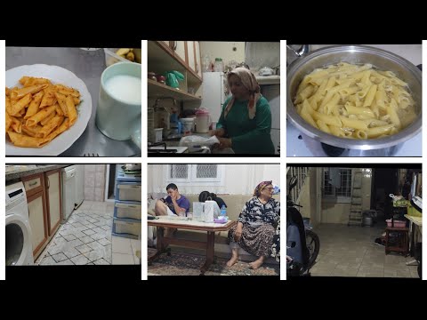 BÜTÜN AİLE ANNEMDE TOPLANDIK♥️ YENGEMLE MUTFAĞI TOPLADIK♥️ABİMLER TEYZEM HEP BERABER ÇAY SOHBET ❤️