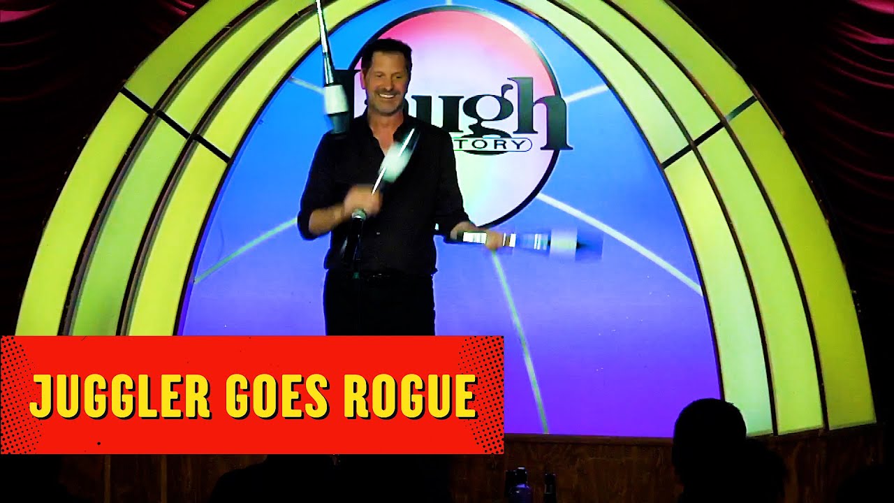 Juggler Goes Rogue | Ron Pearson Comedy - YouTube
