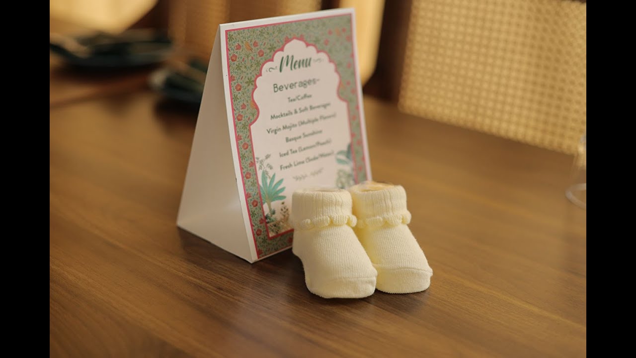 Vasudha’s God Bharai Celebration | Baby Shower Highlights at Basque ...