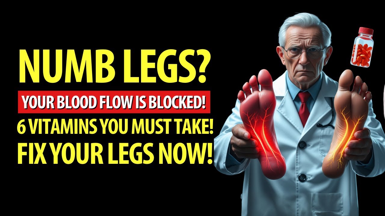Poor Circulation? THESE 6 Vitamins Will Fix It FAST! 🚀 - YouTube