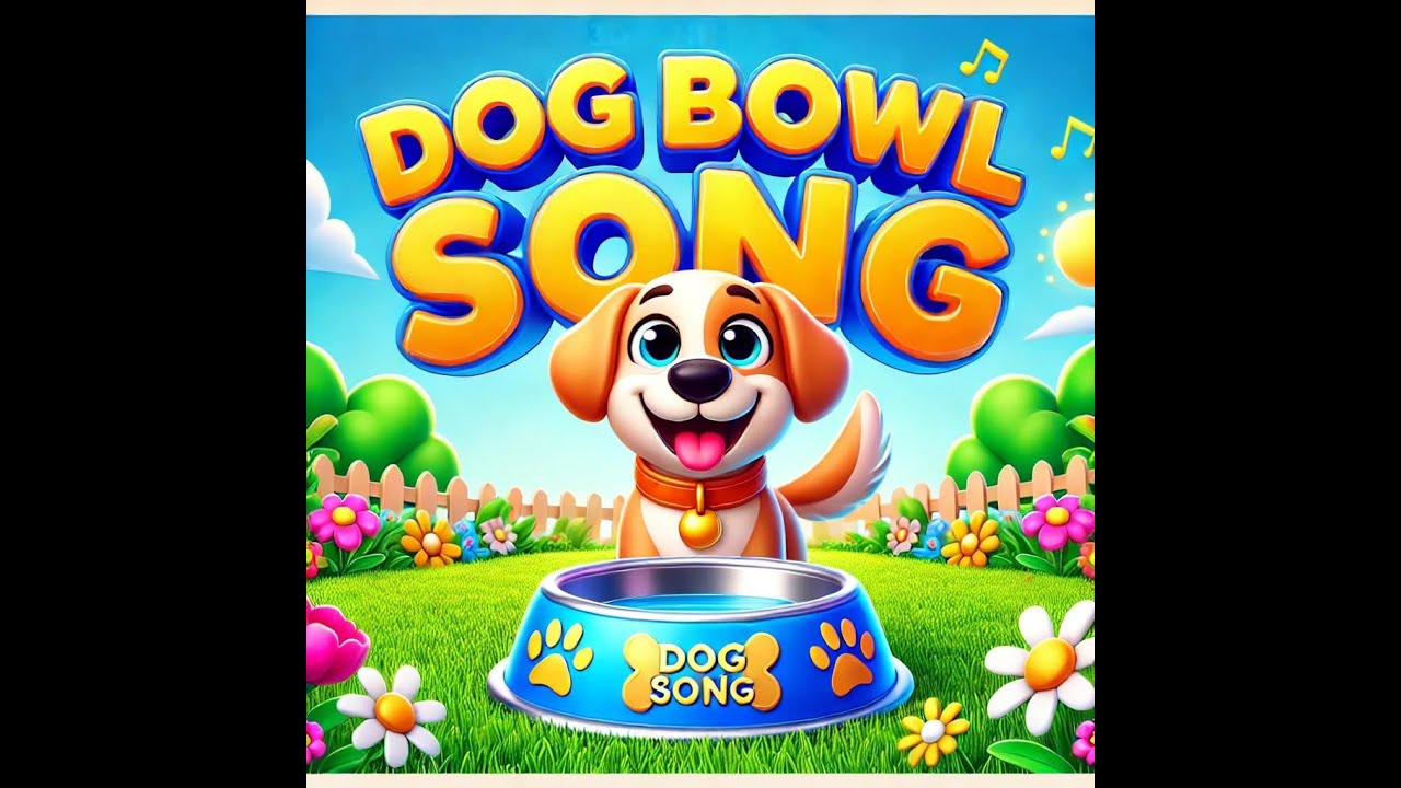 Funny Dog Song ♪ ♪ – Dog Bowl | Funny Tunes for Kids | Funny Animal ...