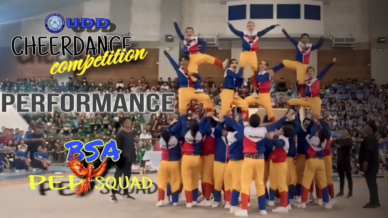 BSA Pep squad Full Performance | UDD Cheerdance - YouTube