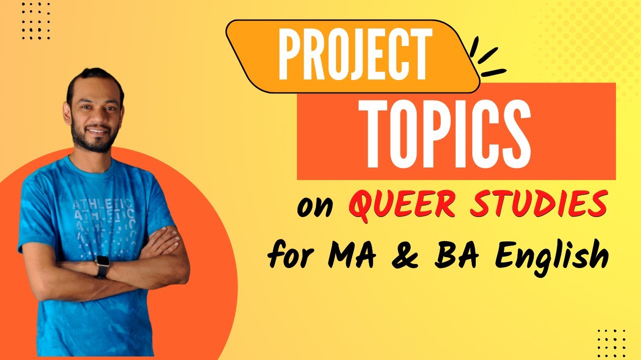 English Project Topics on Queer Studies for Beginners (BA/ MA English ...