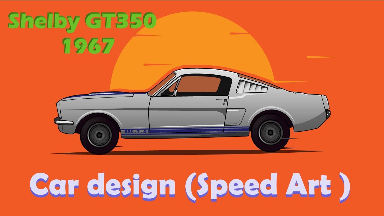Adobe illustrator 2020 tutorial- Car illustration design tutorial ...