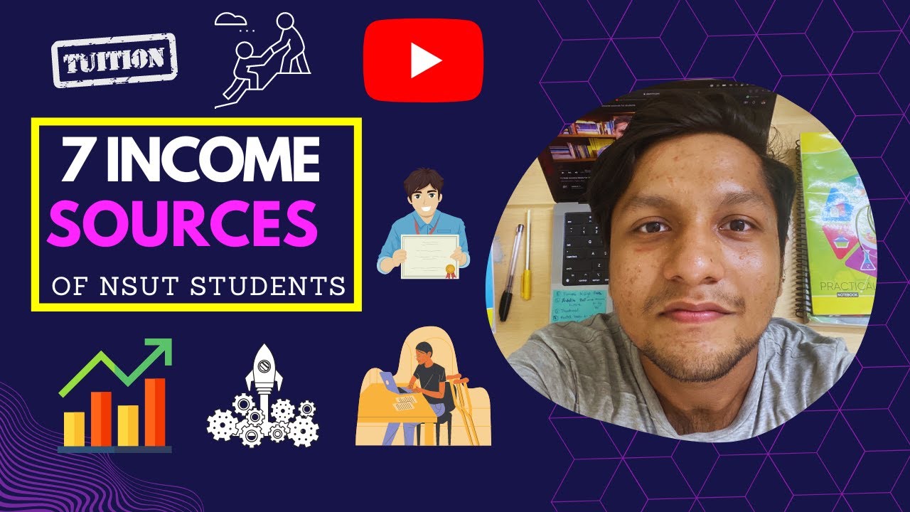 7 Income Sources for Students || Earn 10k/mo || #collegestudent #nsut # ...