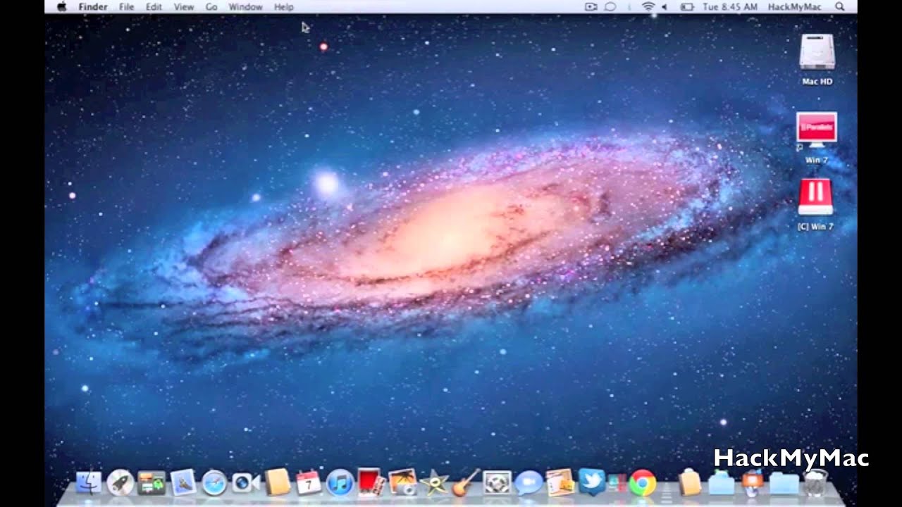 Install Windows 7 in Parallels Desktop 7 (MAC) Complete Guide - YouTube