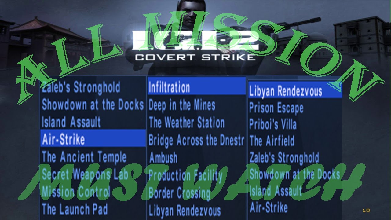 IGI 2 ALL MISSION In Video . Mission 1 to 19 - YouTube