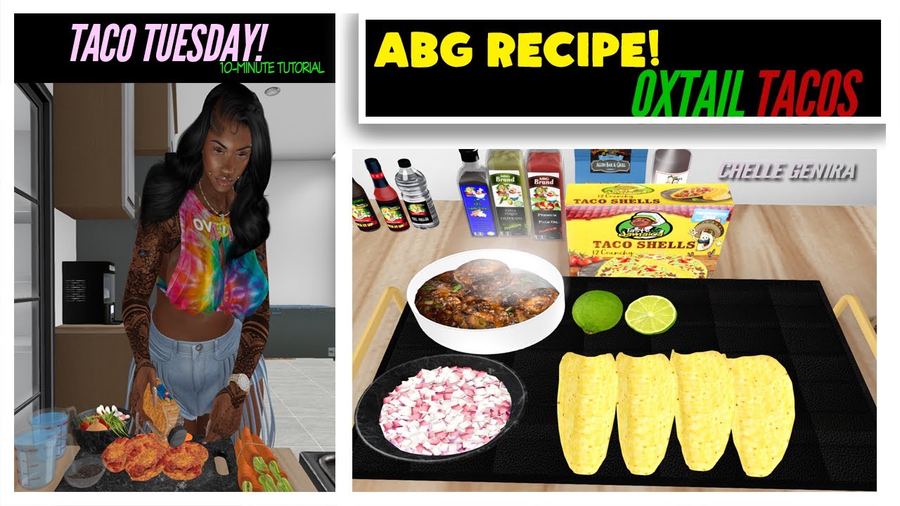Second Life Cooking Tutorial: Oxtail Tacos (ABG Cooking System) - YouTube