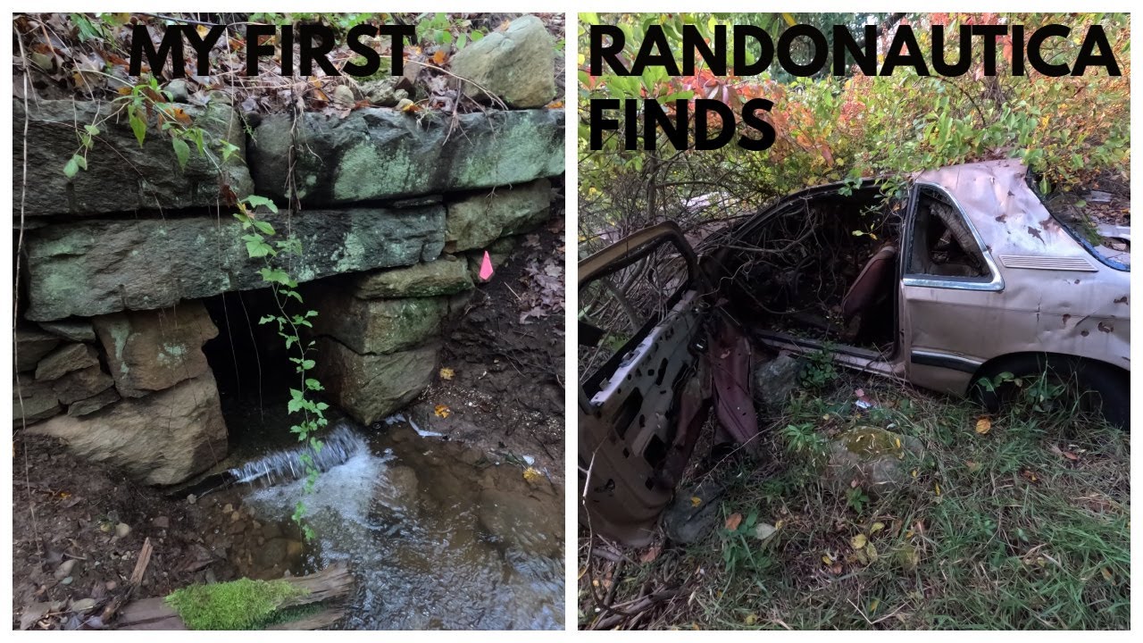 My First Randonautica Adventure Culverts Abandoned Car Old Bottle Dump ...