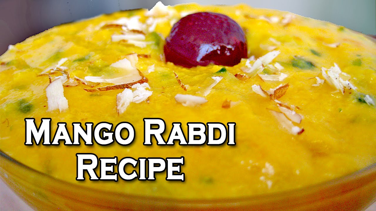 Mango Rabdi Recipe by Sameer Goyal @ ekunji.com - YouTube