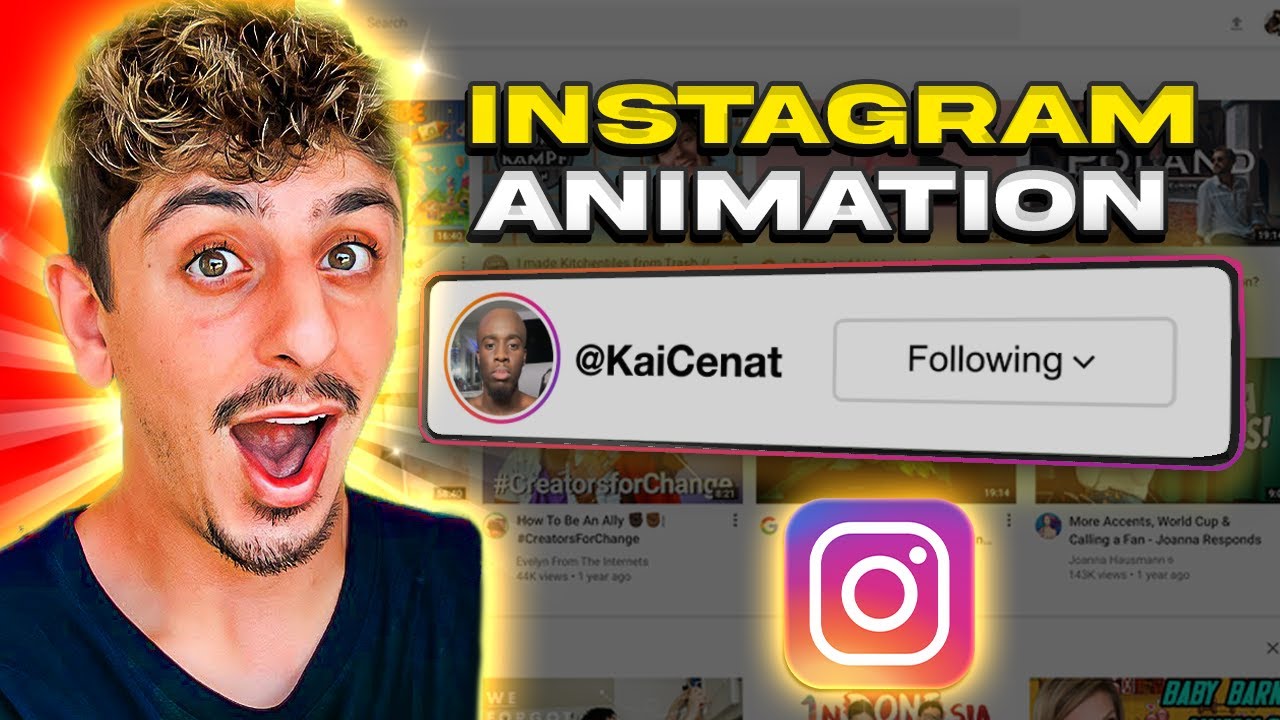 How To Make Instagram Animation Like Faze Rug (Highly Requested ...