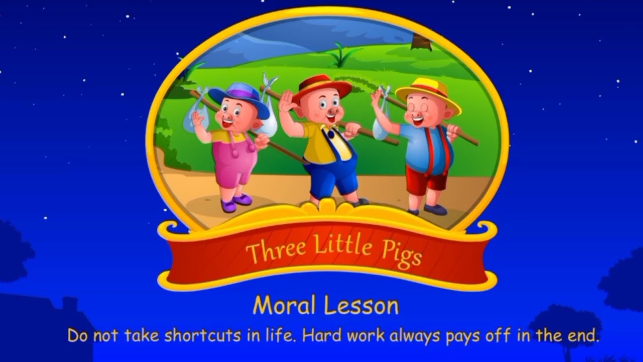 THREE LITTLE PIGS | KIDS STORIES | KIDS VIDEO GAME - YouTube
