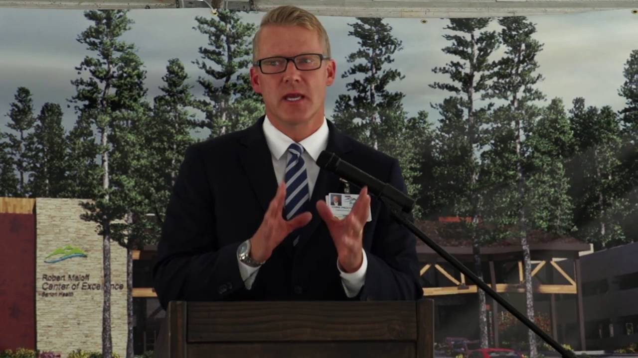 Robert Maloff Center of Excellence Groundbreaking Ceremony - YouTube