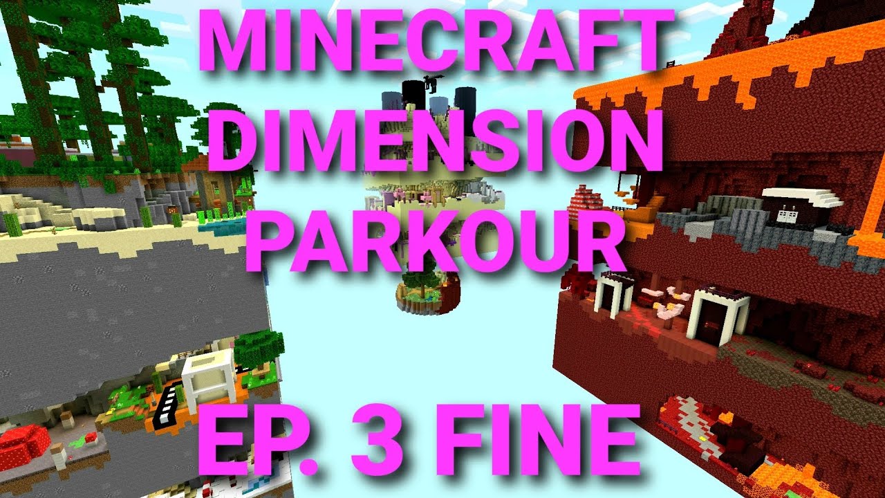 L'END - MINECRAFT DIMENSION PARKOUR - EP. 3 FINE - YouTube