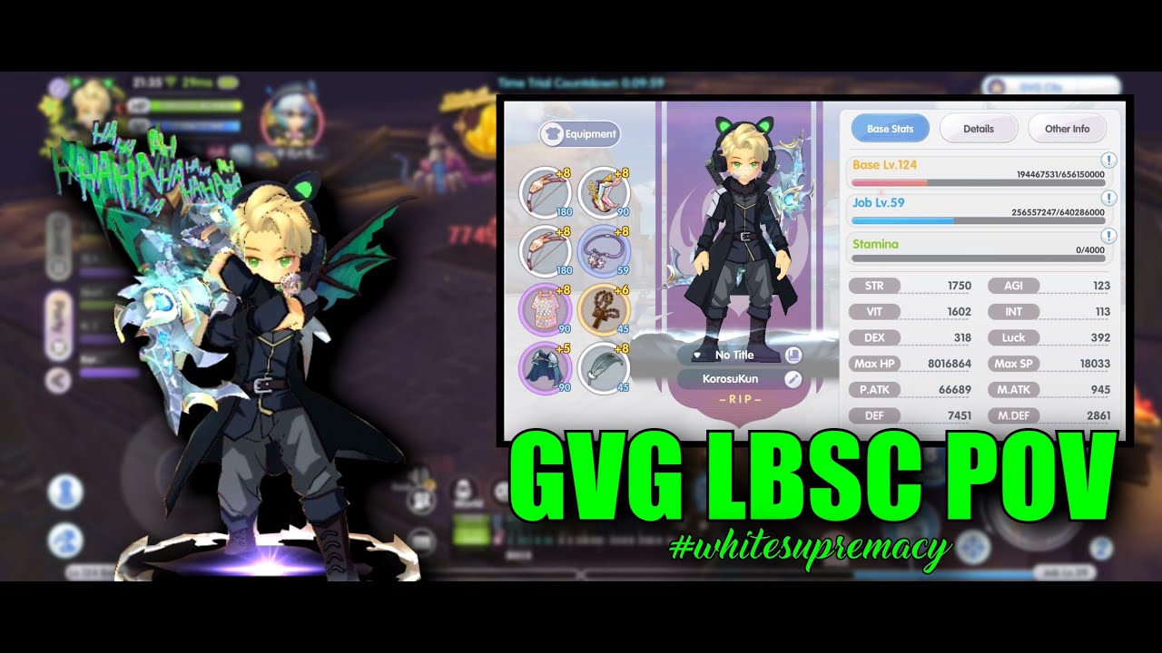[ROX] GVG - Emp Breakers! #whitesupremacy | F2P LBSC POV | July 27 ...