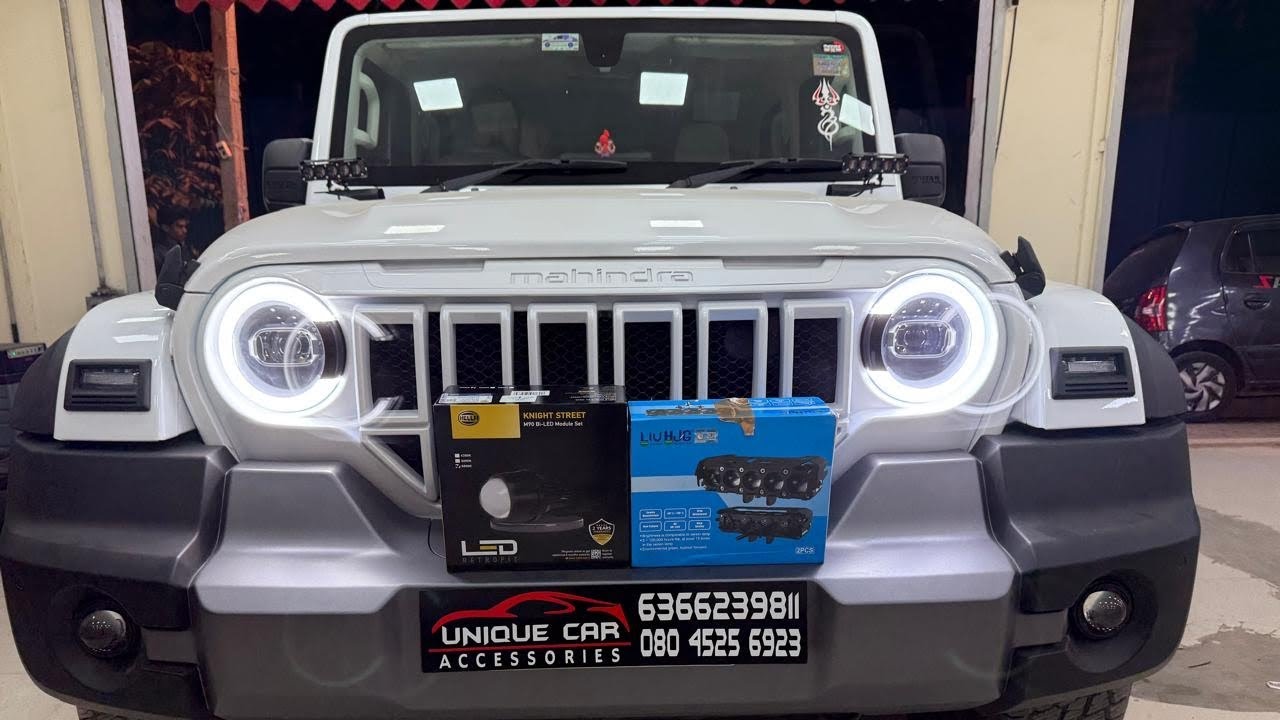 THAR ROXX UPGRADED WITH PROJECTOR FOG LIGHT @uniquecaraccessories001 ...