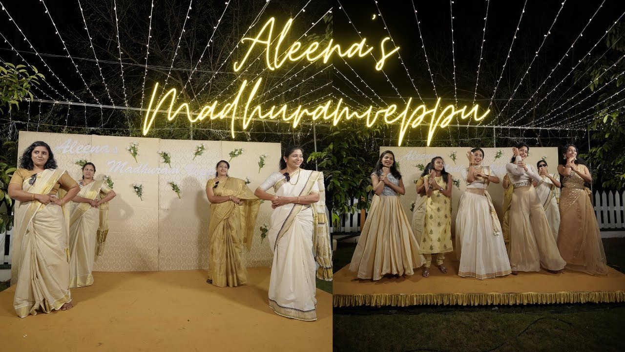 ALEENA'S MADHURAMVEPPU | CHRISTIAN WEDDING | MADHURAMVEPPU SPECIAL ...