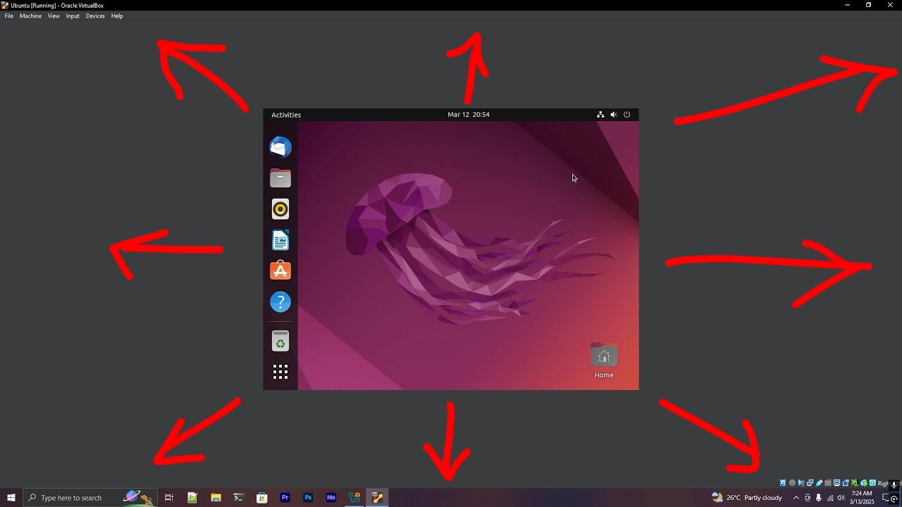 Fix Ubuntu Screen Size in VirtualBox – Full Screen Mode EASY! - YouTube