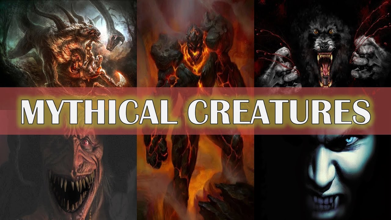 Different Types of Mythical Creatures - YouTube