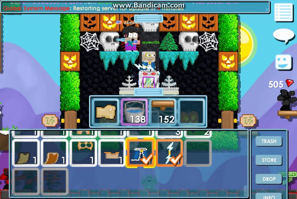 Growtopia Winter Fest new item : WINTER ROBE and 2nd Ring - YouTube