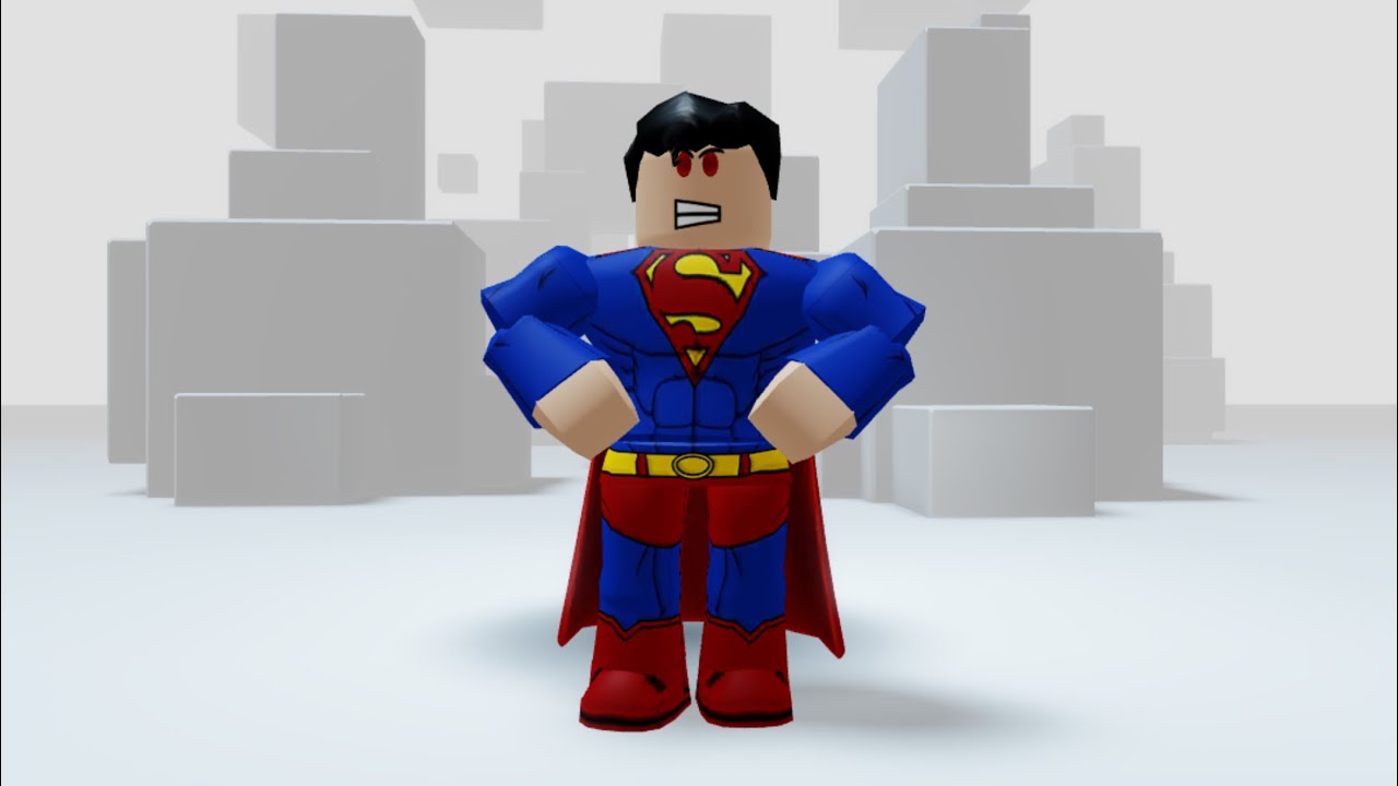 How To Make a Superman Avatar in Roblox - YouTube