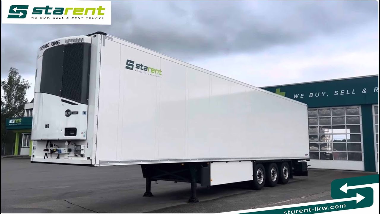 verkauft - Schmitz Thermotrailer ThermoKing SLXi300, Doppelstock ...
