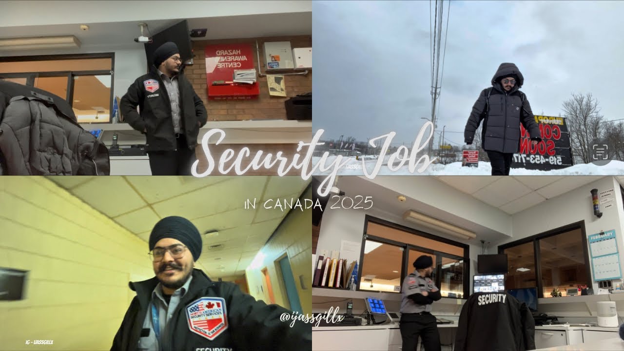 Security Jobs in Canada 2025 | Detailed Video. | Part time Work ...